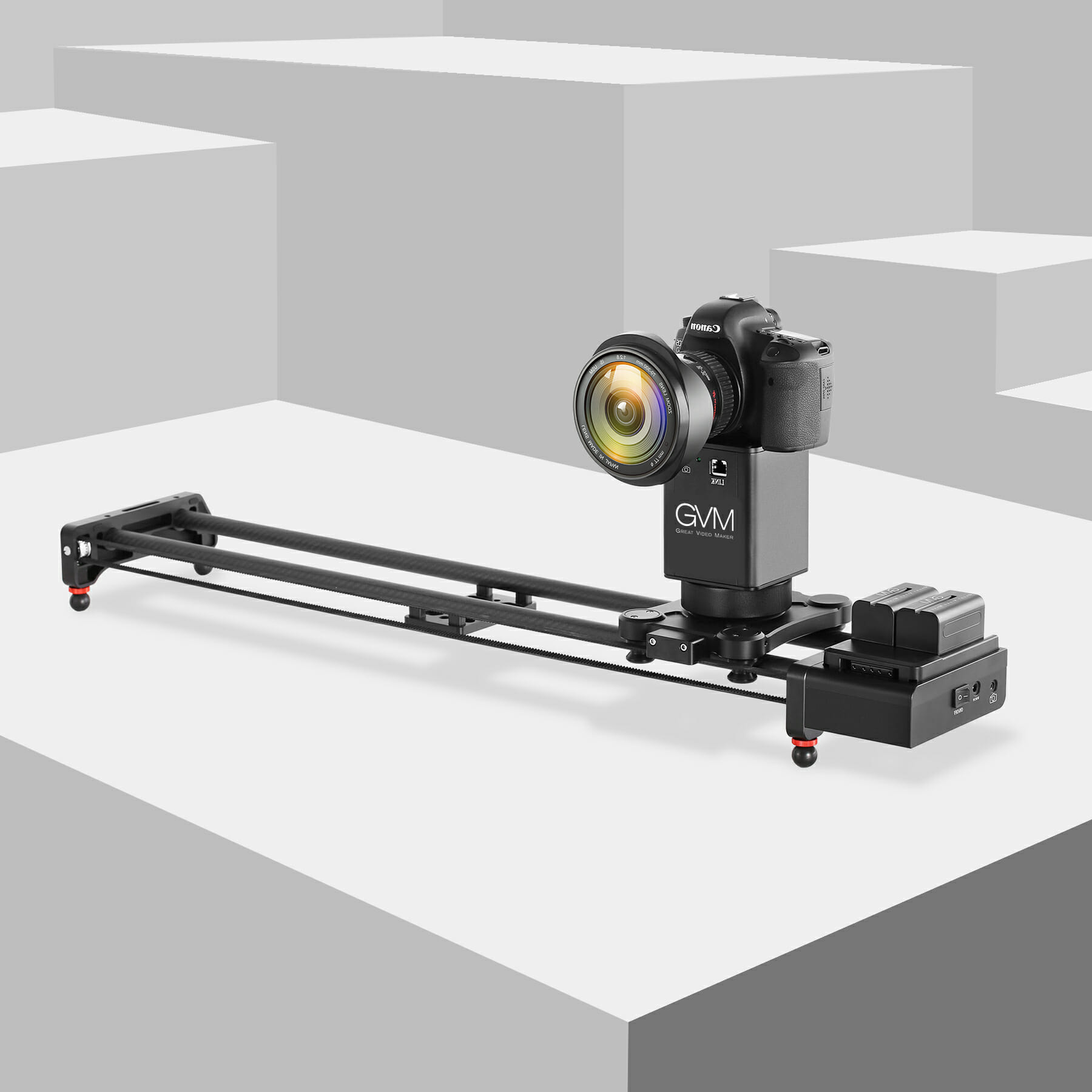 GVM-2D Professional Wireless Video Carbon Fiber Motorized Camera Slide ...