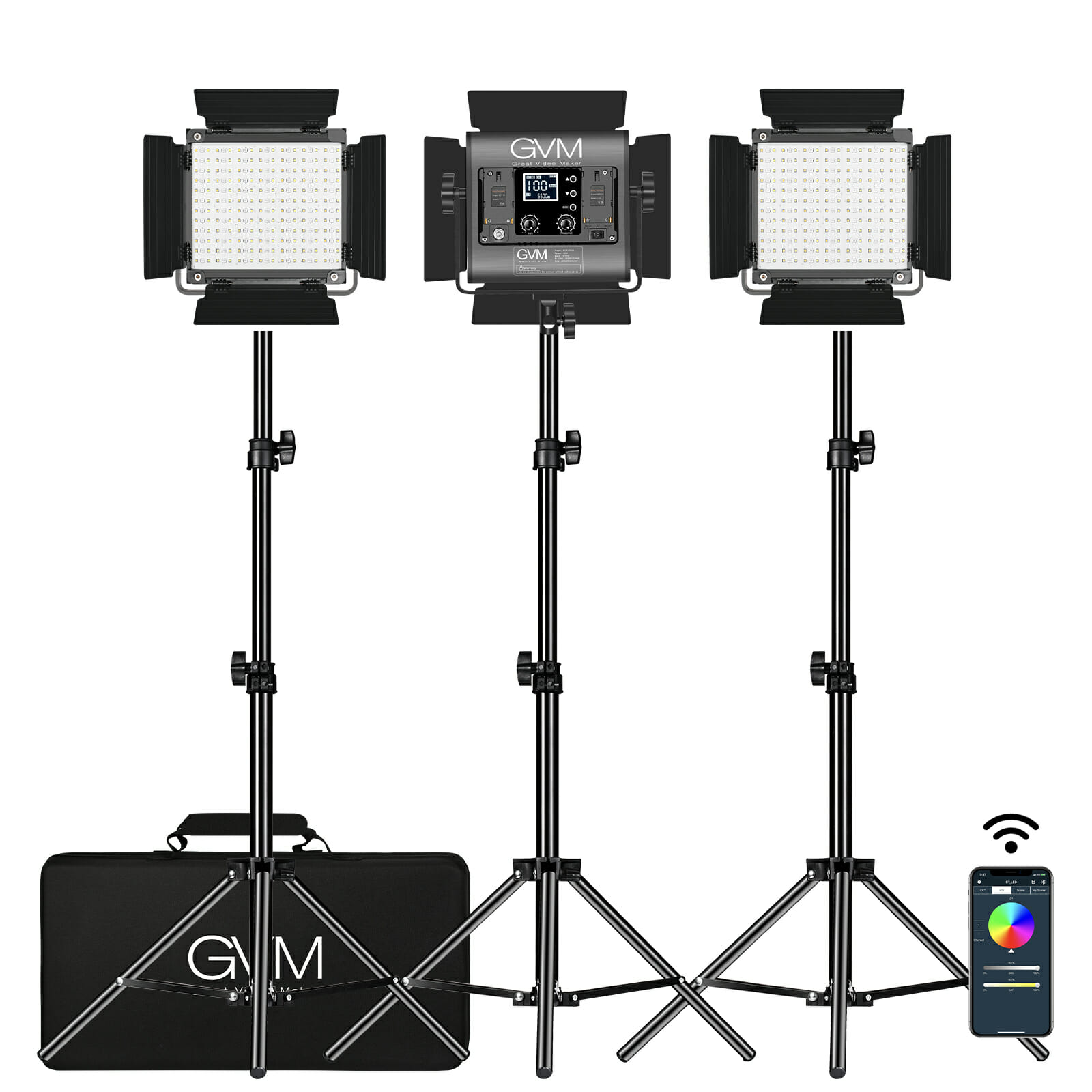 GVM Lights Official Store - Great Video Maker - Video Lights