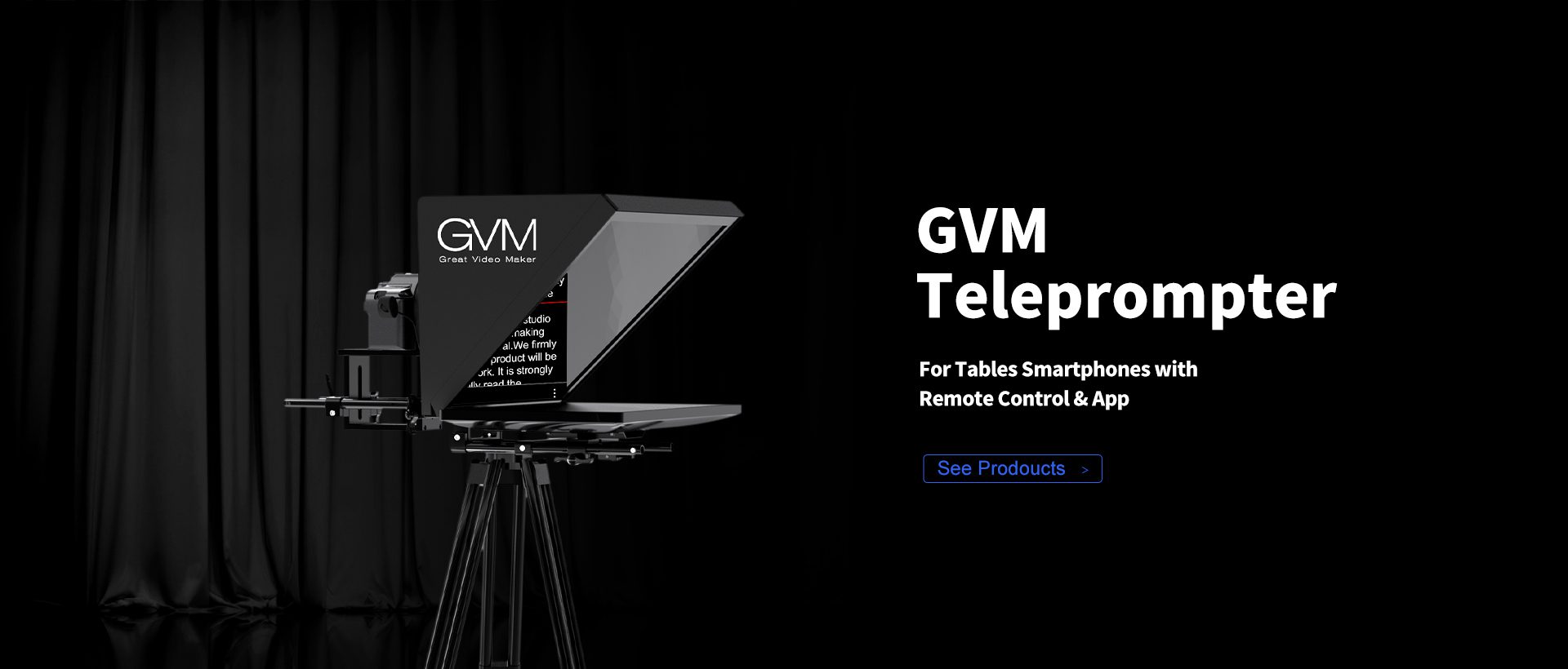 GVM Lights Official Store - Great Video Maker - Video Lights