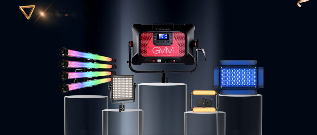 GVM Lights Official Store - Great Video Maker - Video Lights