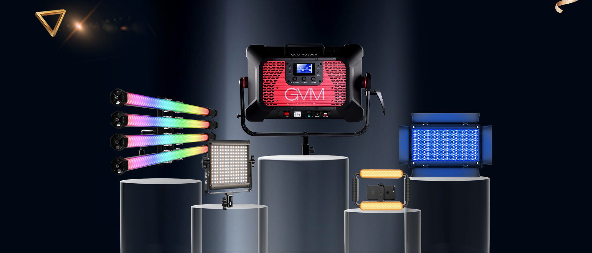 GVM Lights Official Store - Great Video Maker - Video Lights