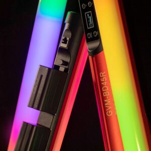 GVM BD45R RGB & Bi-color Colorful tube light – GVMLED