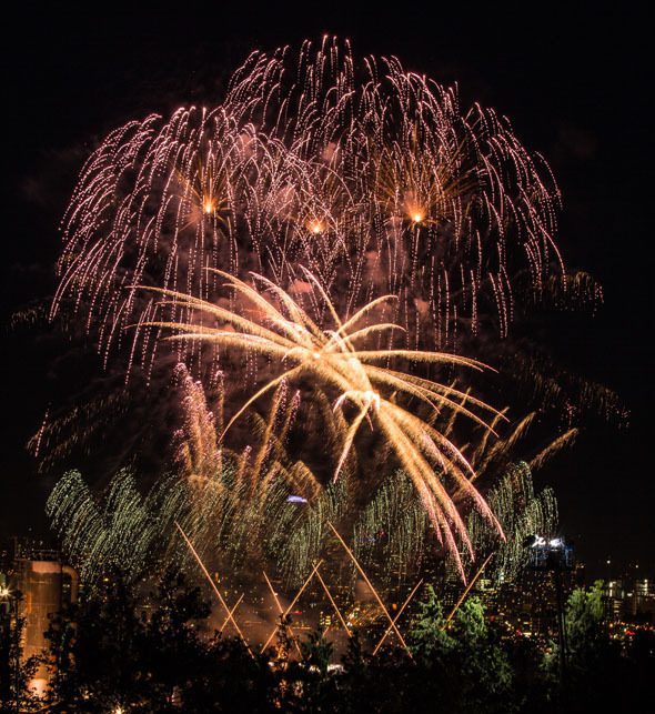 How do professional photographers shoot holiday fireworks - GVM ...