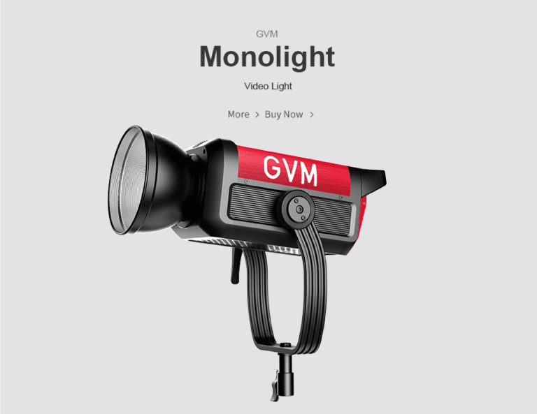 GVM Lights Official Store - Great Video Maker - Video Lights