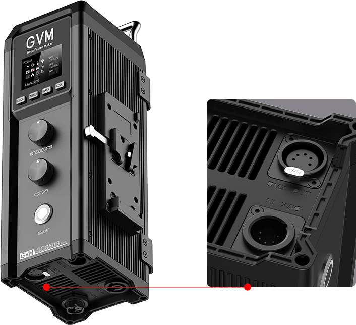 GVM launches the latest Pro series two-color spotlight - GVM Official Site