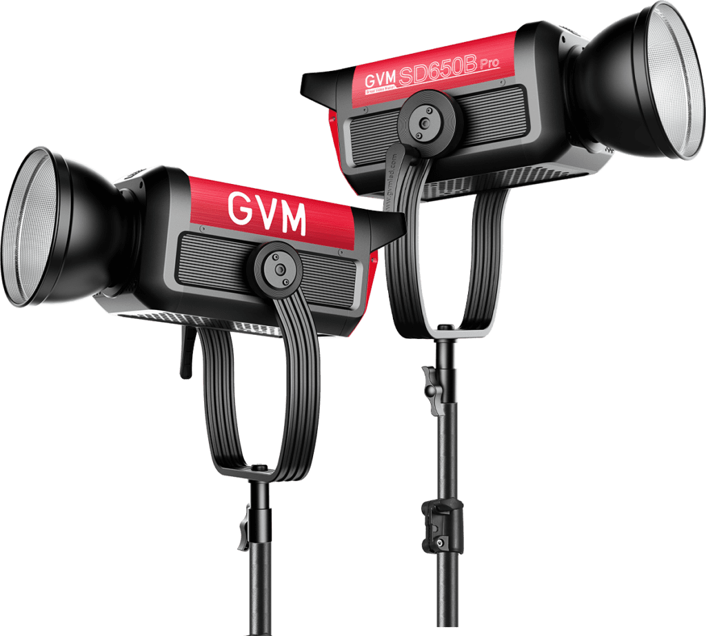 GVM launches the latest Pro series two-color spotlight - GVM Official Site