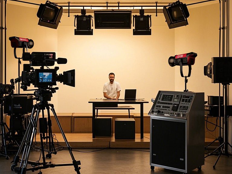 The Ultimate Guide to TV Studio Lights - GVM Official Site