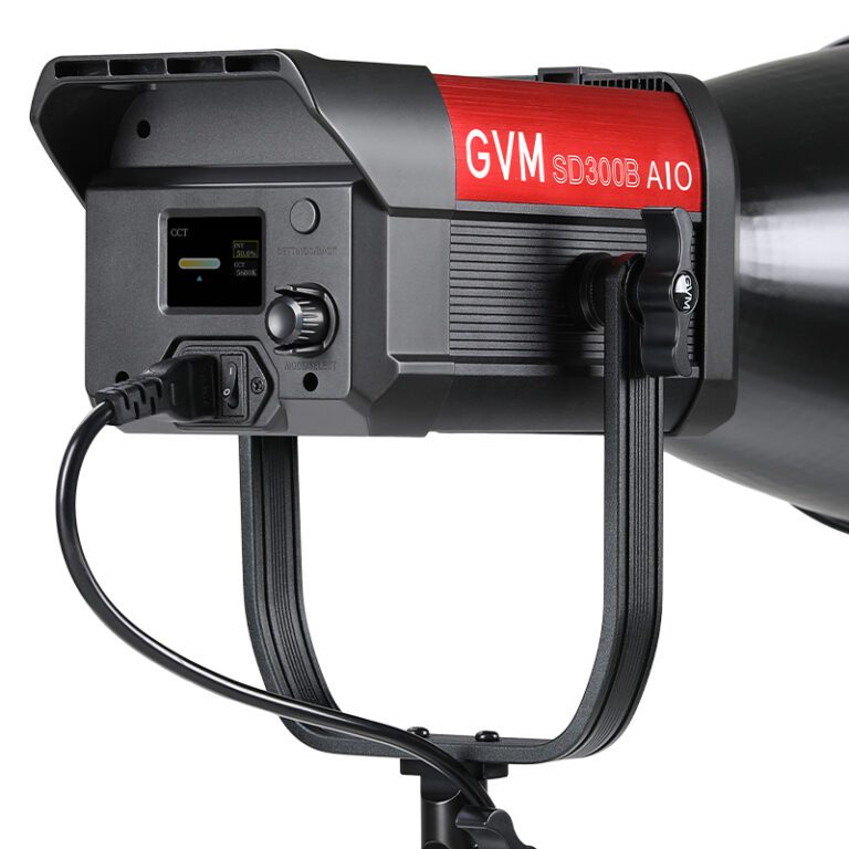 GVM SD300B-AIO 300W LED Video Light Mesh Bluetooth - GVM Official Site