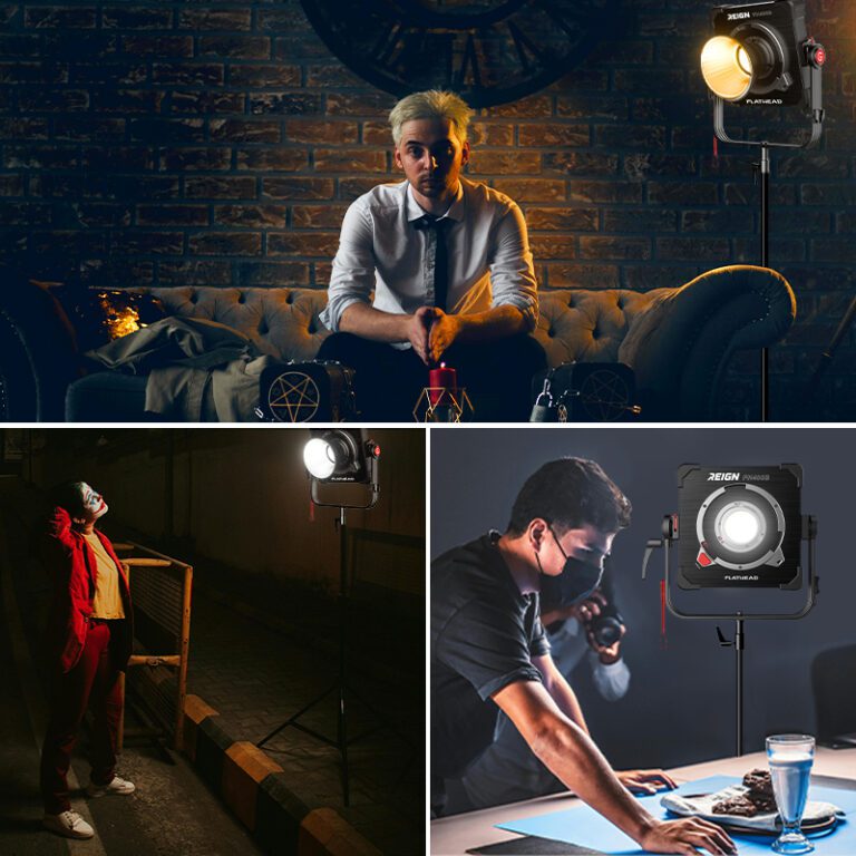 Flathead FH400B 400W Constant Power Bi-color Flat Light - GVM Official Site