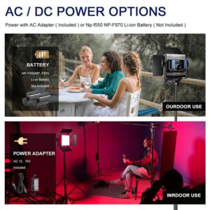 GVM-800D Rgb video light panel - GVM Official Site