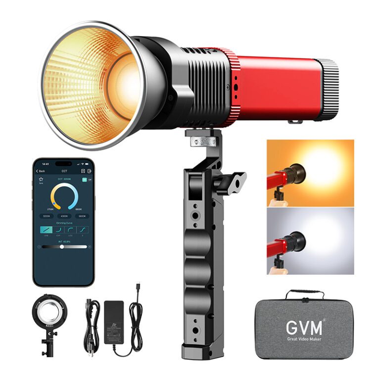 GVM PD60B 60W Hand-held Waterproof LED Light Spotlights - GVM Official Site