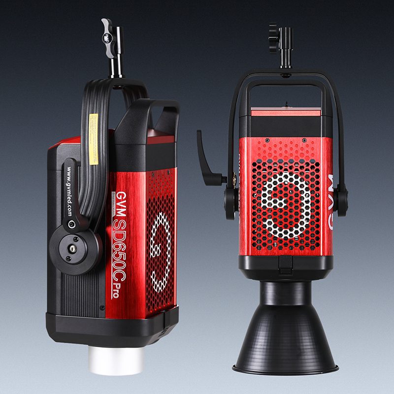 GVM PRO SD650C 650W High Power RGB&Bi-Color Monolight - GVM Official Site