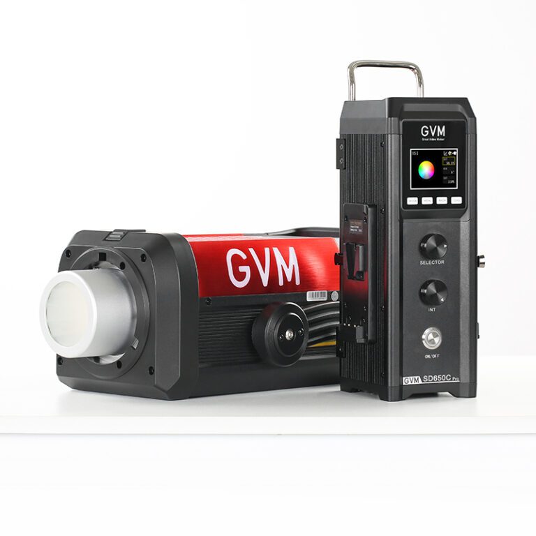 GVM PRO SD650C 650W High Power RGB&Bi-Color Monolight - GVM Official Site