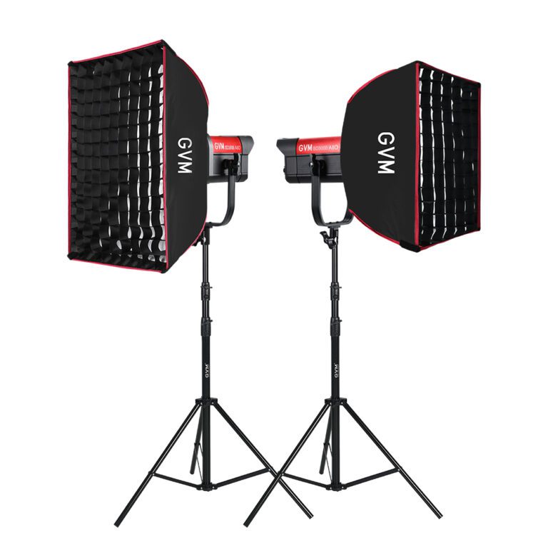GVM AIO Series - Professional LED Studio Lights (Photo & Video)