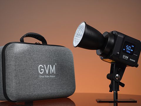 GVM SD80D 80w Bi-Color Spotlight Daylight - GVM Official Site